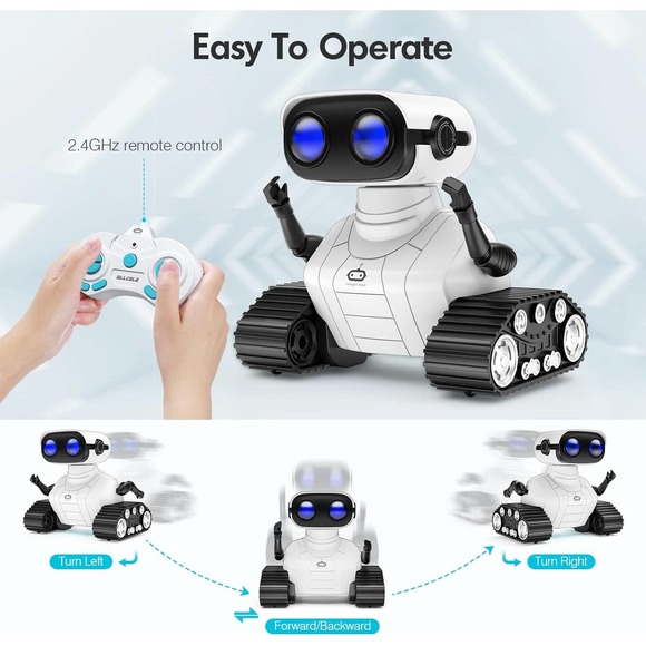 ALLCELE | Toys | Nib Lil Robot Friend Rc Robot Usb Rechargeable Super ...